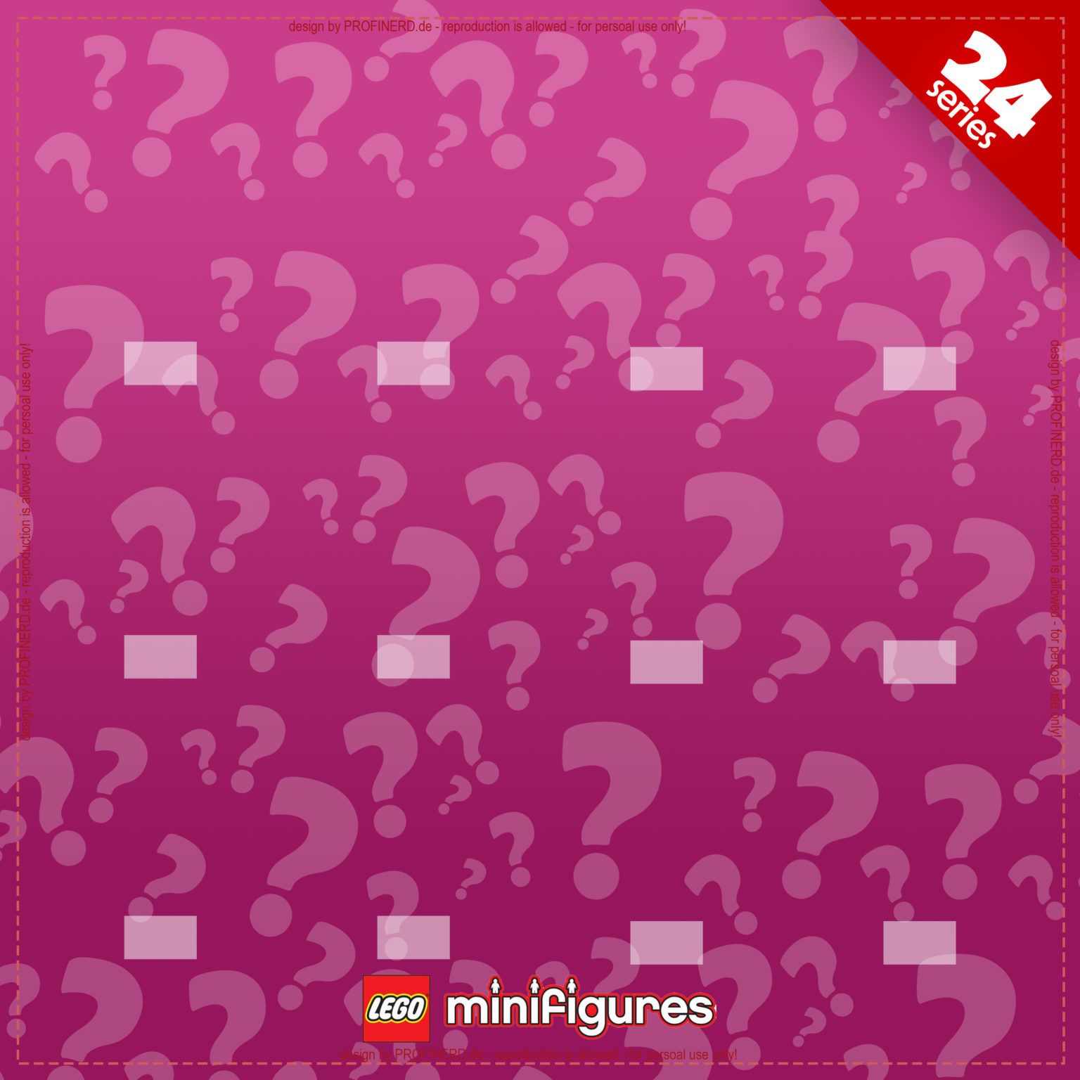 LEGO® CMF 24 IKEA Sannahed Wallpaper / Hintergründe für Bilderrahmen ...